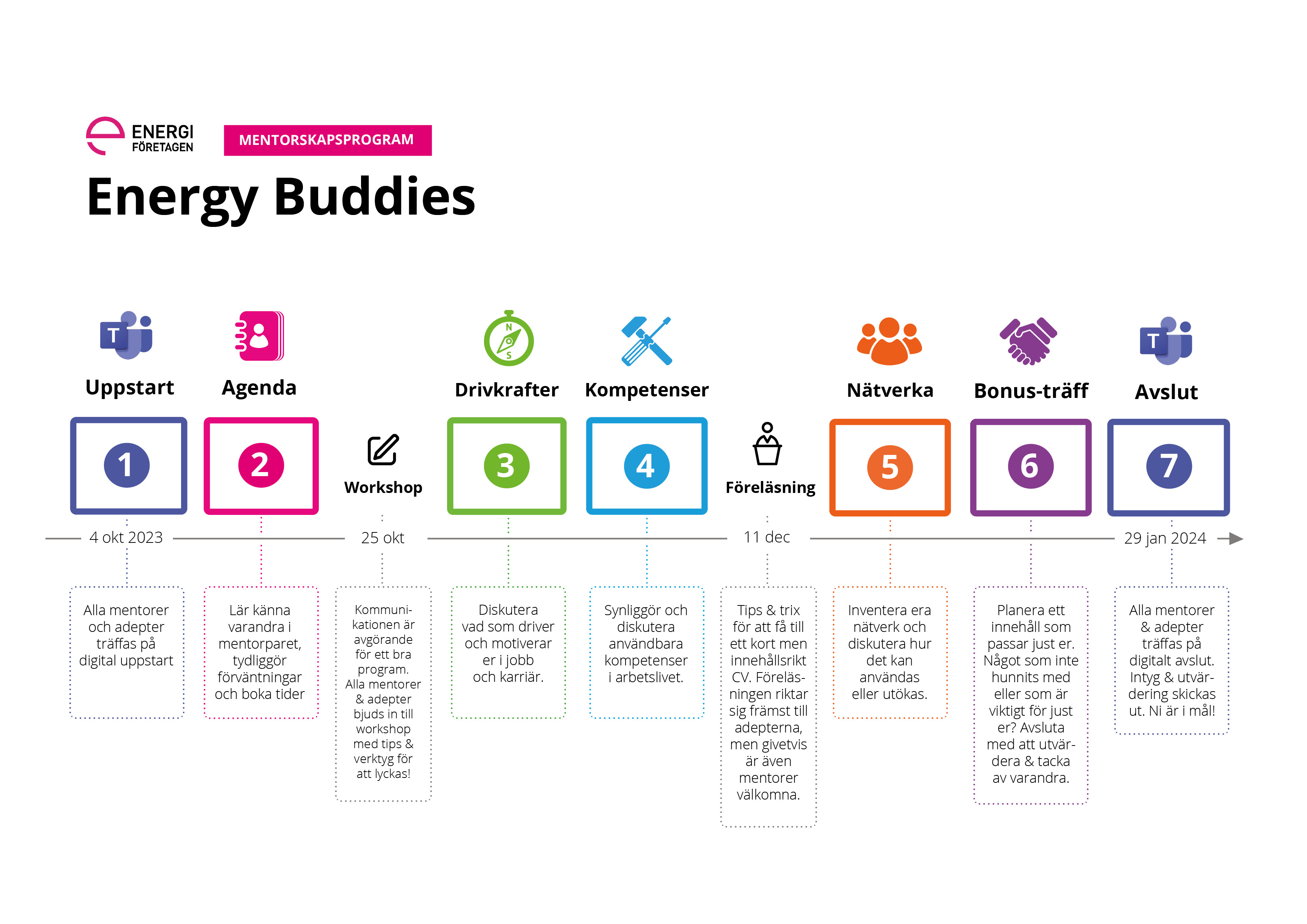 Energy Buddies, mentorprogram - Energiföretagen Sverige